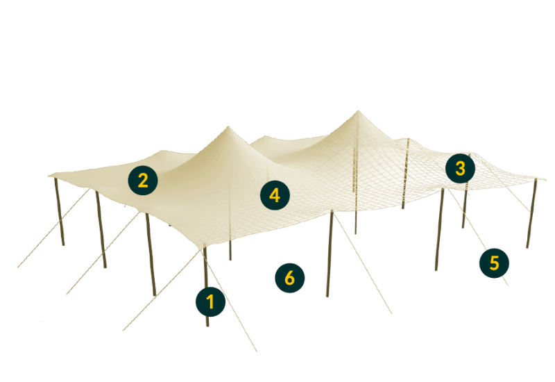 STRETCH - Elastic Canopy - NIXUS-UK - Rapid Deployment Shelters