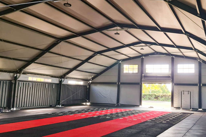 HUB Large Metal Frame Tent - NIXUS-UK - Rapid Deployment Shelters