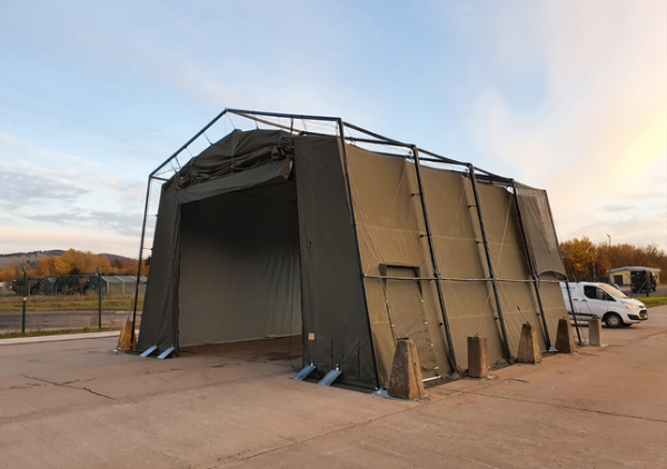 Field Maintenance Hangers - NIXUS-UK - Rapid Deployment Shelters