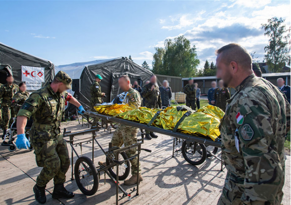 Field Hospitals - NIXUS-UK - Rapid Deployment Shelters